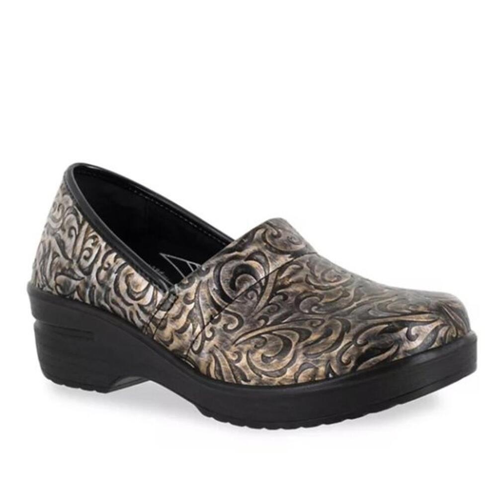 Easy Works By Easy Street Laurie Work Clogs 7 W (Bin … - Gem